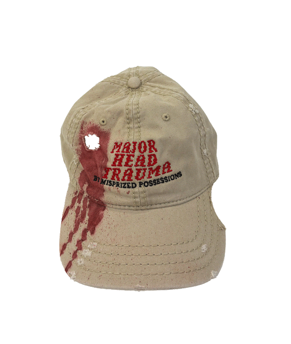 Major Head Trauma Hat Tan – MISPRIZED POSSESSIONS