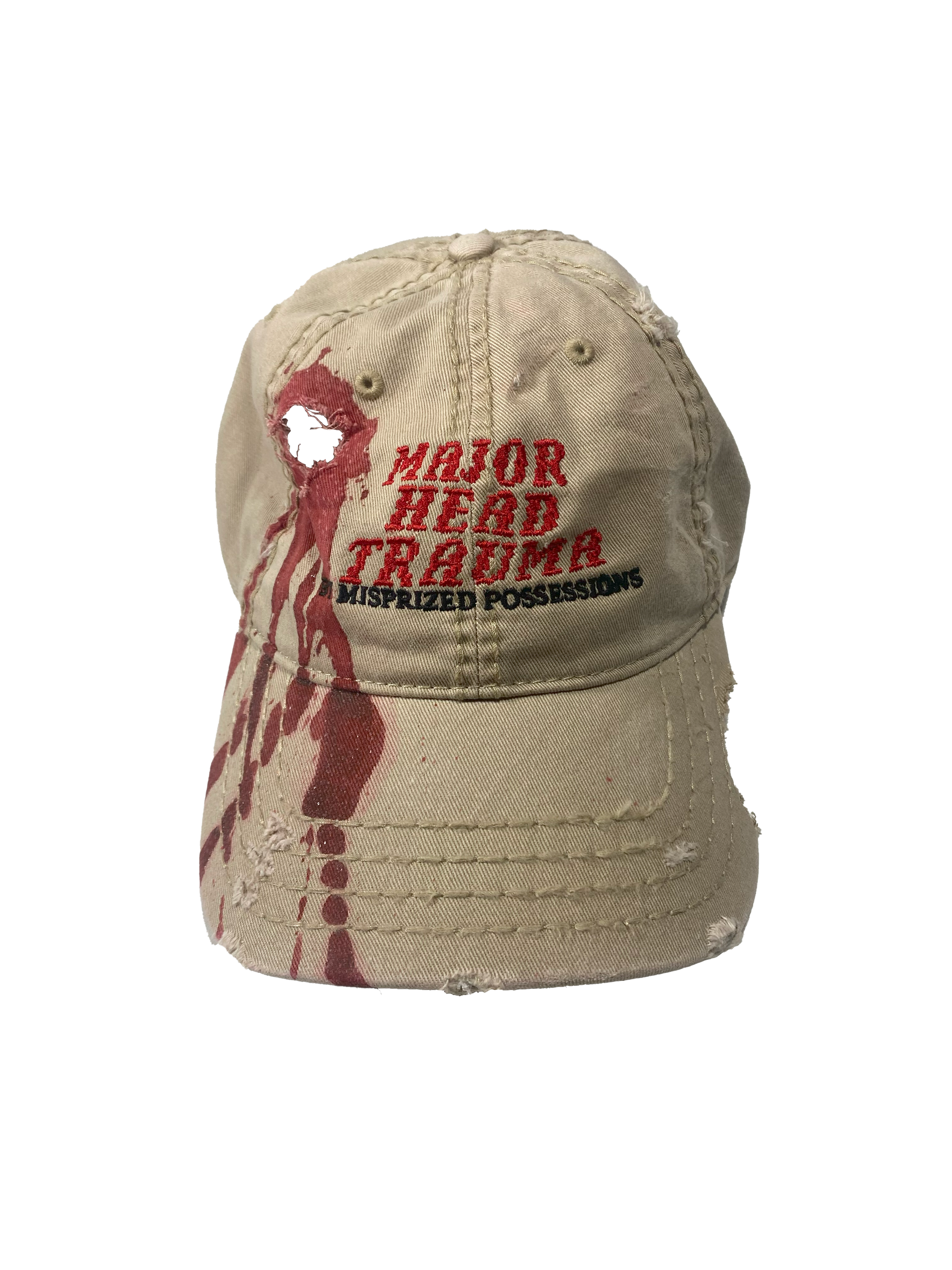 Major Head Trauma Hat Tan – MISPRIZED POSSESSIONS